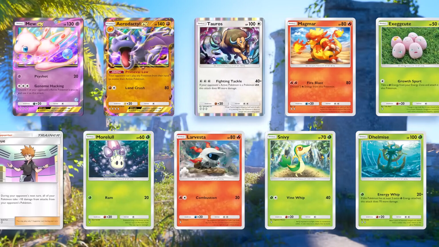 Pokemon TCG Pocket: All Mythical Island Cards, Types, and Rarity ...