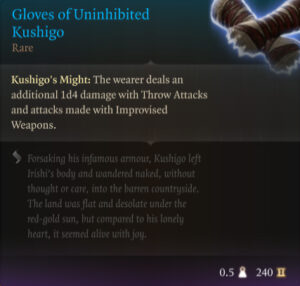 How to Get Gloves of Uninhibited Kushigo in Baldur's Gate 3? Explained ...