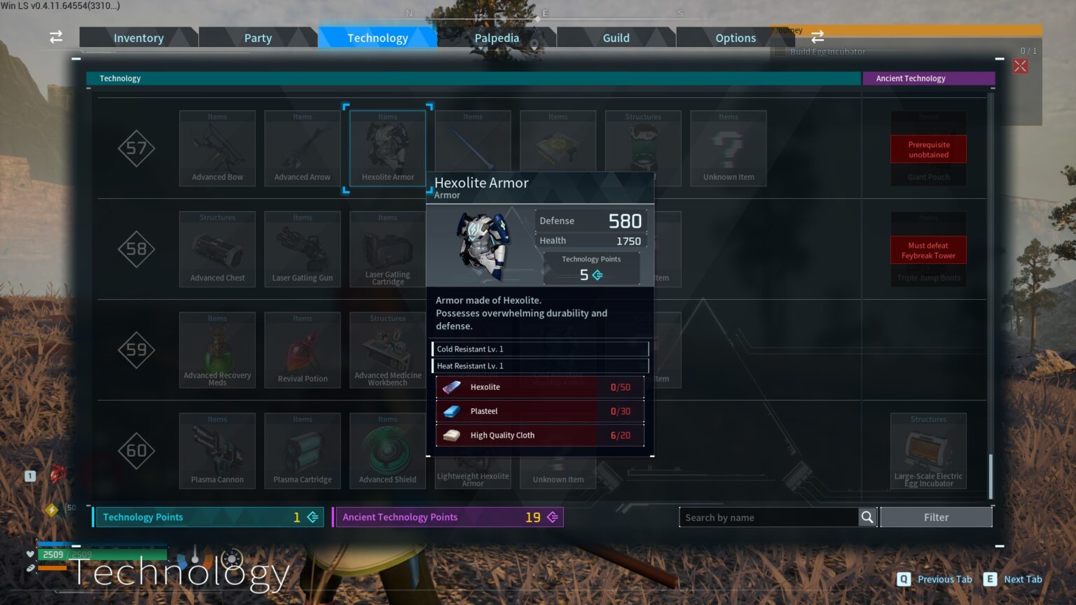 How To Get All Hexolite Armor In Palworld - Deltia's Gaming