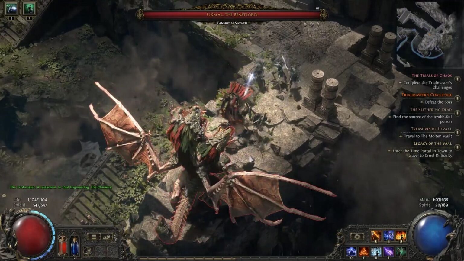 How to defeat Uxmal, The Beastlord in Path of Exile 2 (PoE 2 Boss Guide ...