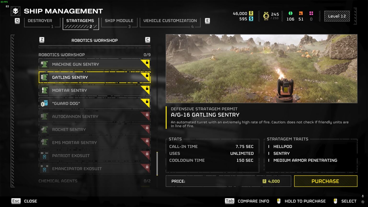 Helldivers 2: Best Sentry Stratagem Tier List - Deltia's Gaming