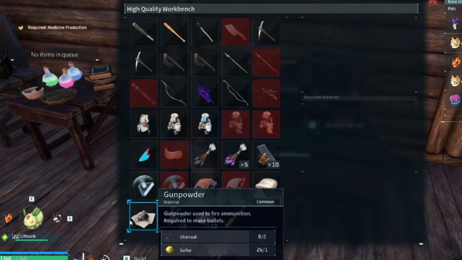 All Weapons in Palworld (How To Craft Them) - Deltia's Gaming