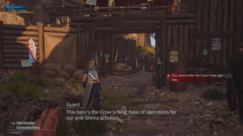 Final Fantasy 7 Rebirth: How To Enter the Crow’s Nest in Junon - Deltia ...