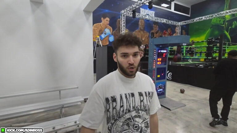 Adin Ross Unveils the Updated BrandRisk Boxing Arena - Deltia's Gaming