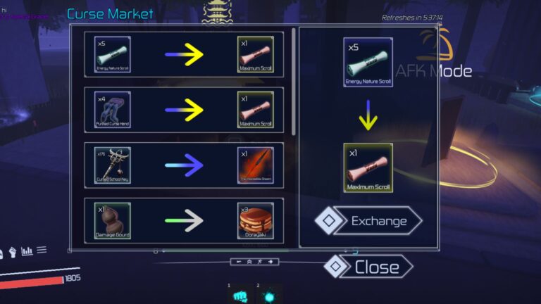 How To Get Energy Nature Scroll in Jujutsu Infinite