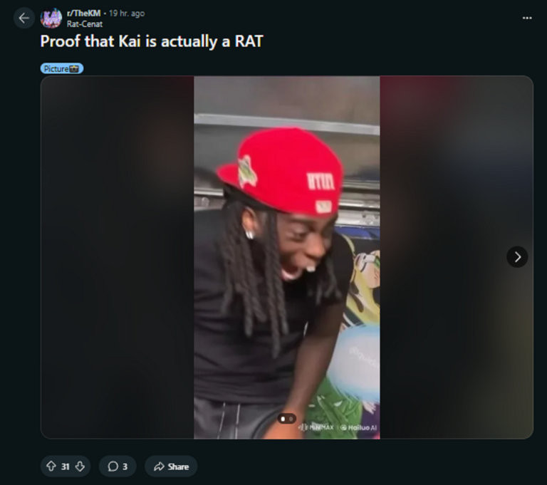 “That’s Not Real!”: Kai Cenat Goes Off at Netizens for Calling Him a ...