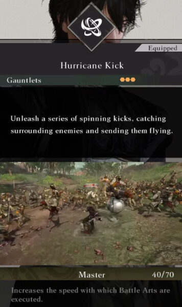 All Weapon Battle Arts (Skills and Abilities) in Dynasty Warriors ...