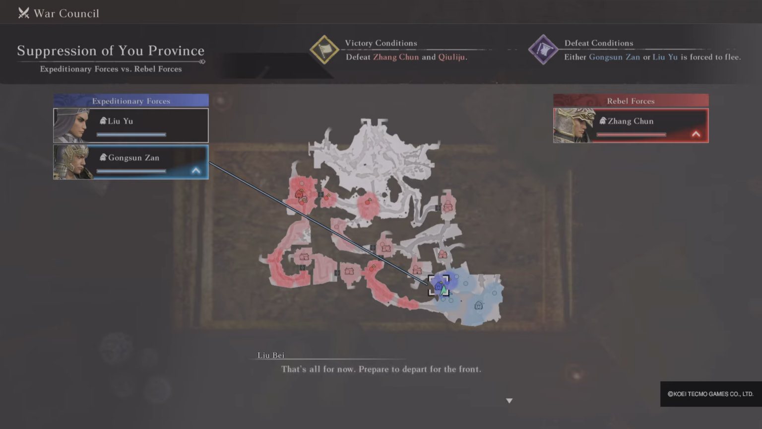 Dynasty Warriors Origins: War Council Explained - Deltia's Gaming