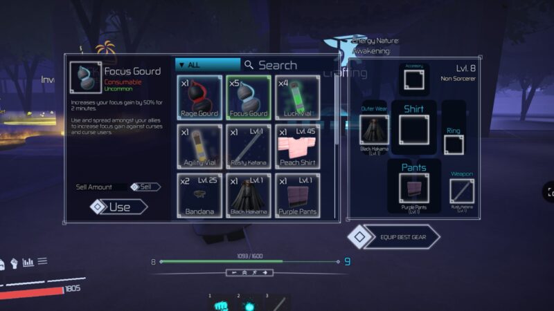 All Jujutsu Infinite Gears, Stats, and How To Get Them