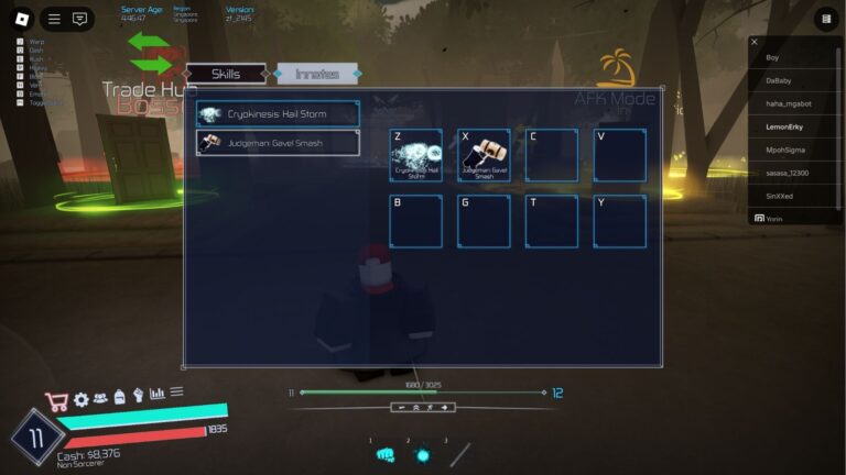 How To Use Innate Techniques in Jujutsu Infinite - Deltia's Gaming