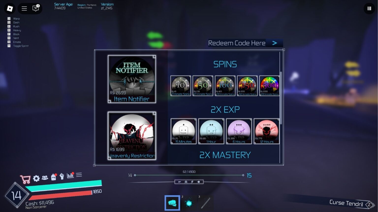 How To Quickly Get Spins in Jujutsu Infinite - Deltia's Gaming