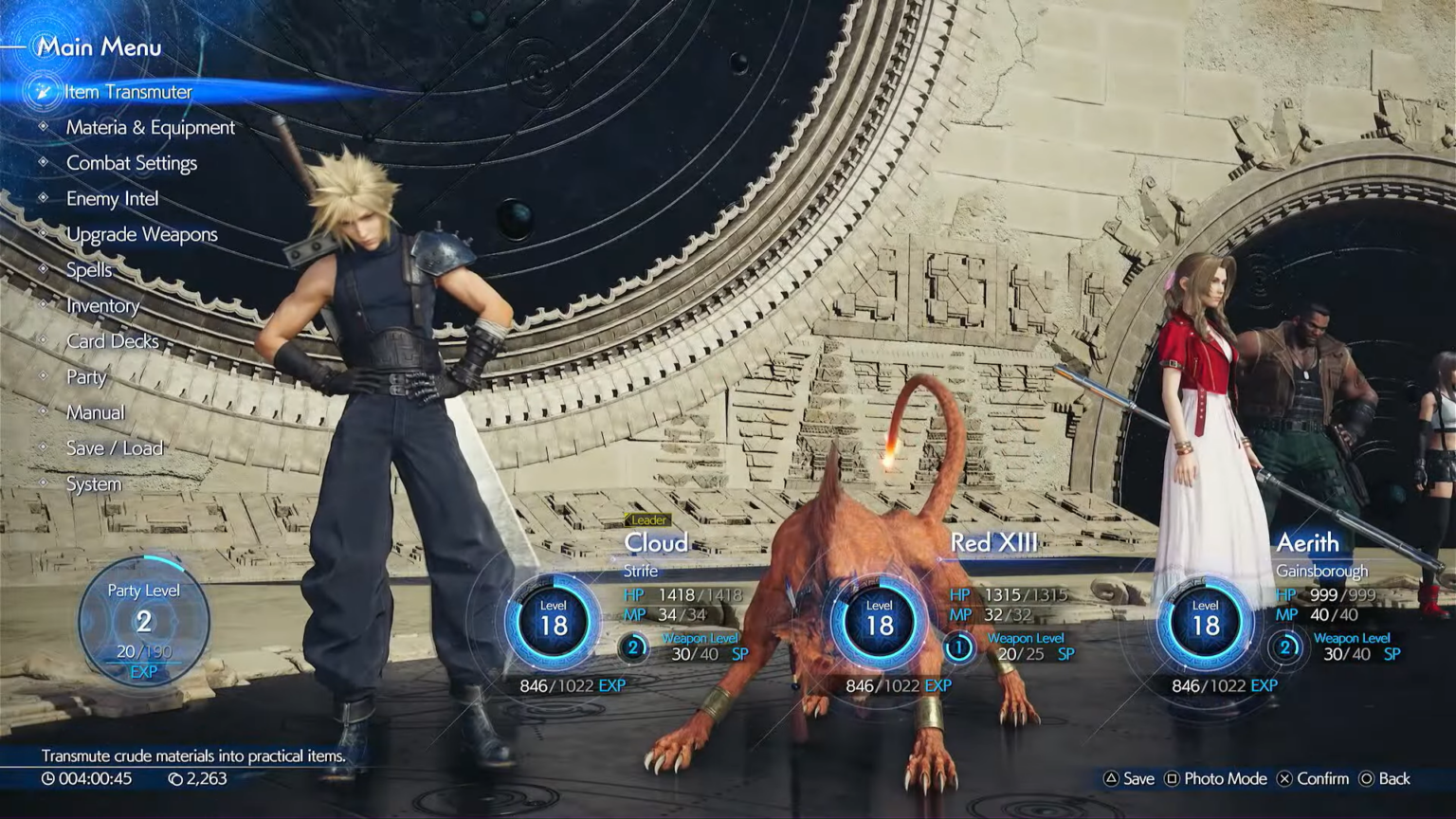 How To Change Party Members in Final Fantasy 7 Rebirth - Deltia's Gaming