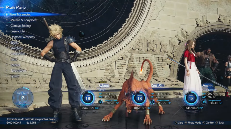 How To Change Party Members in Final Fantasy 7 Rebirth - Deltia's Gaming