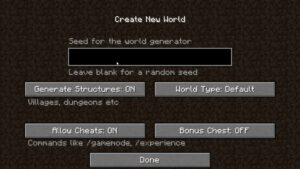 Minecraft: How To Get Seed 0