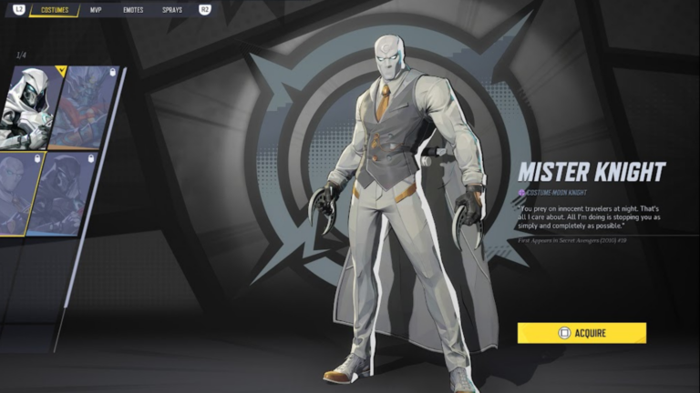 Marvel Rivals: All Moon Knight Skins Tier List - Deltia's Gaming