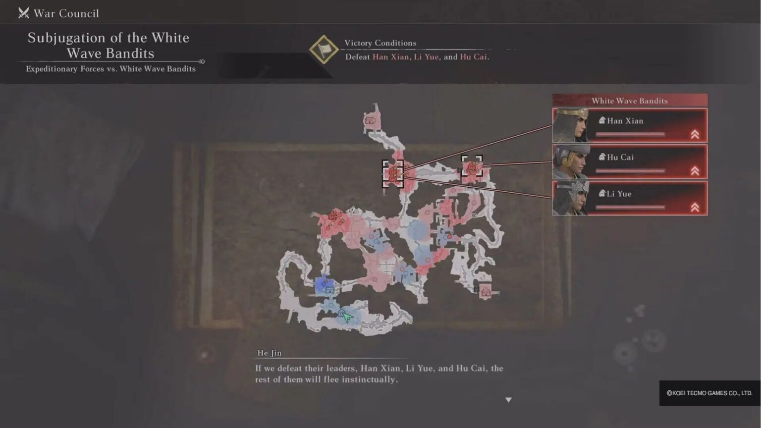 Dynasty Warriors Origins Subjugation of White Wave Bandits (Chapter 2 ...