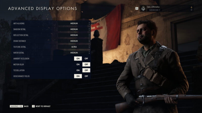 Sniper Elite Resistance PC Optimization Guide: Best Settings for Optimal Performance - Deltia's ...