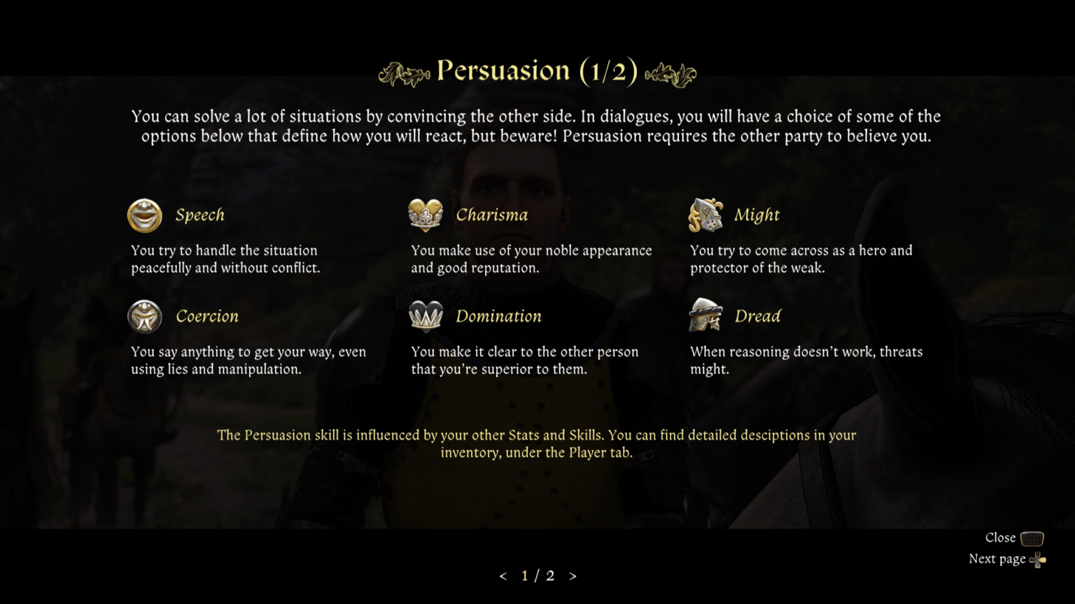 Persuasion Guide for Kingdom Come Deliverance 2 - Deltia's Gaming