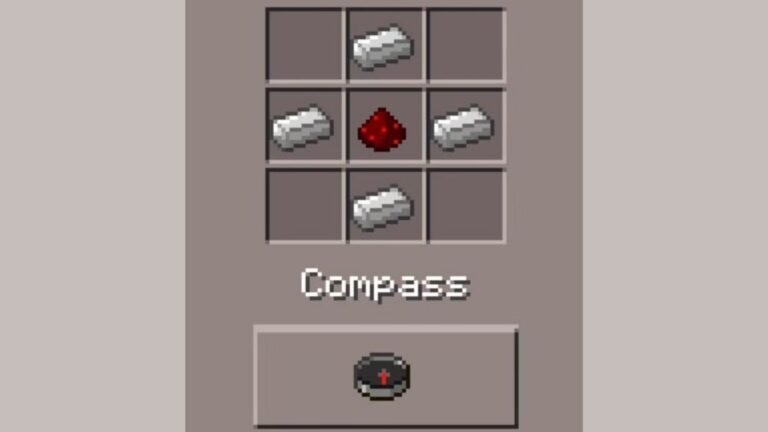 Minecraft: How To Make Compass - Deltia's Gaming