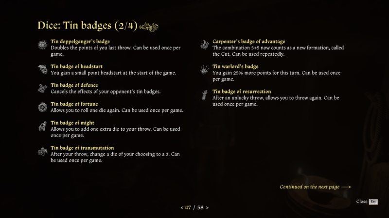 All Dice Badges in Kingdom Come: Deliverance 2 Listed - Deltia's Gaming