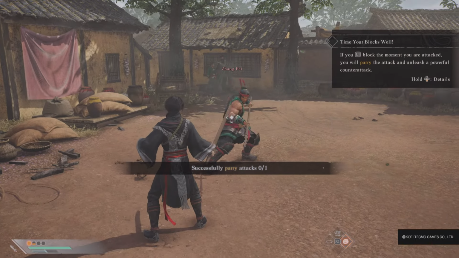 How To Parry Attacks in Dynasty Warriors Origins - Deltia's Gaming