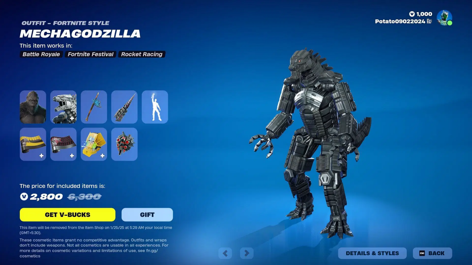 How To Get Mechagodzilla Skin in Fortnite - Deltia's Gaming