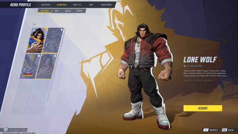 Marvel Rivals: All Wolverine Skins Tier List - Deltia's Gaming