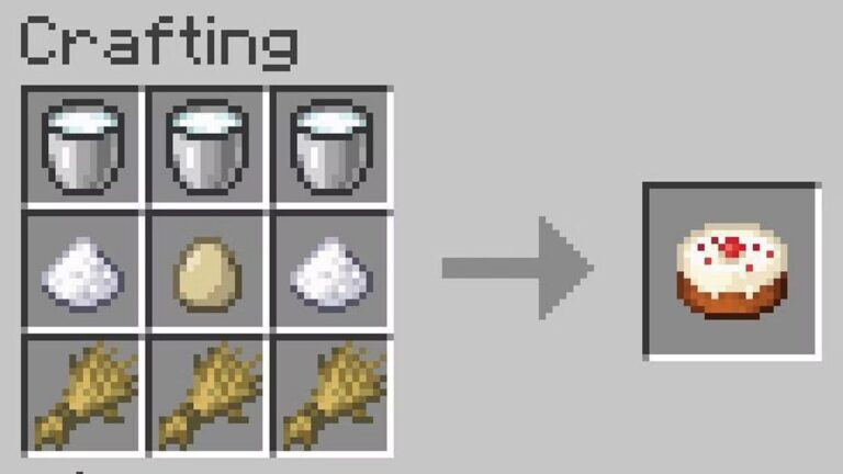 Minecraft: How To Make Cake - Deltia's Gaming