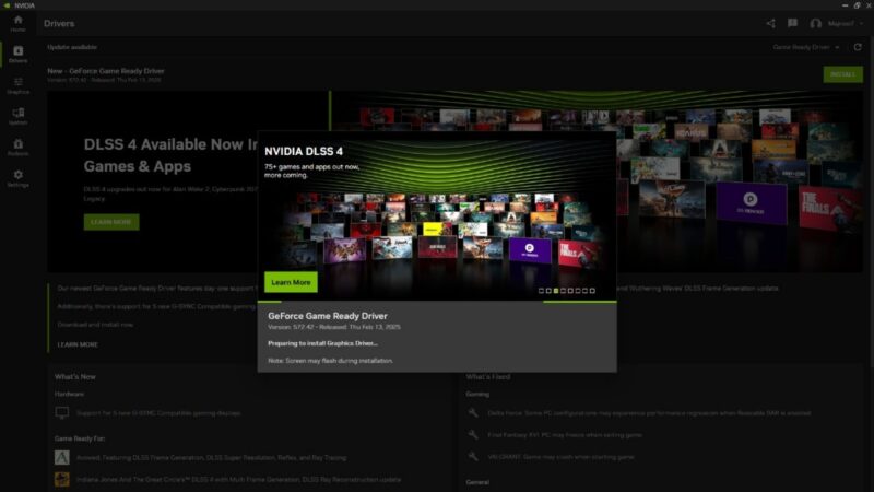 How to Update NVIDIA GeForce Game Ready Driver to Version 572.42 ...