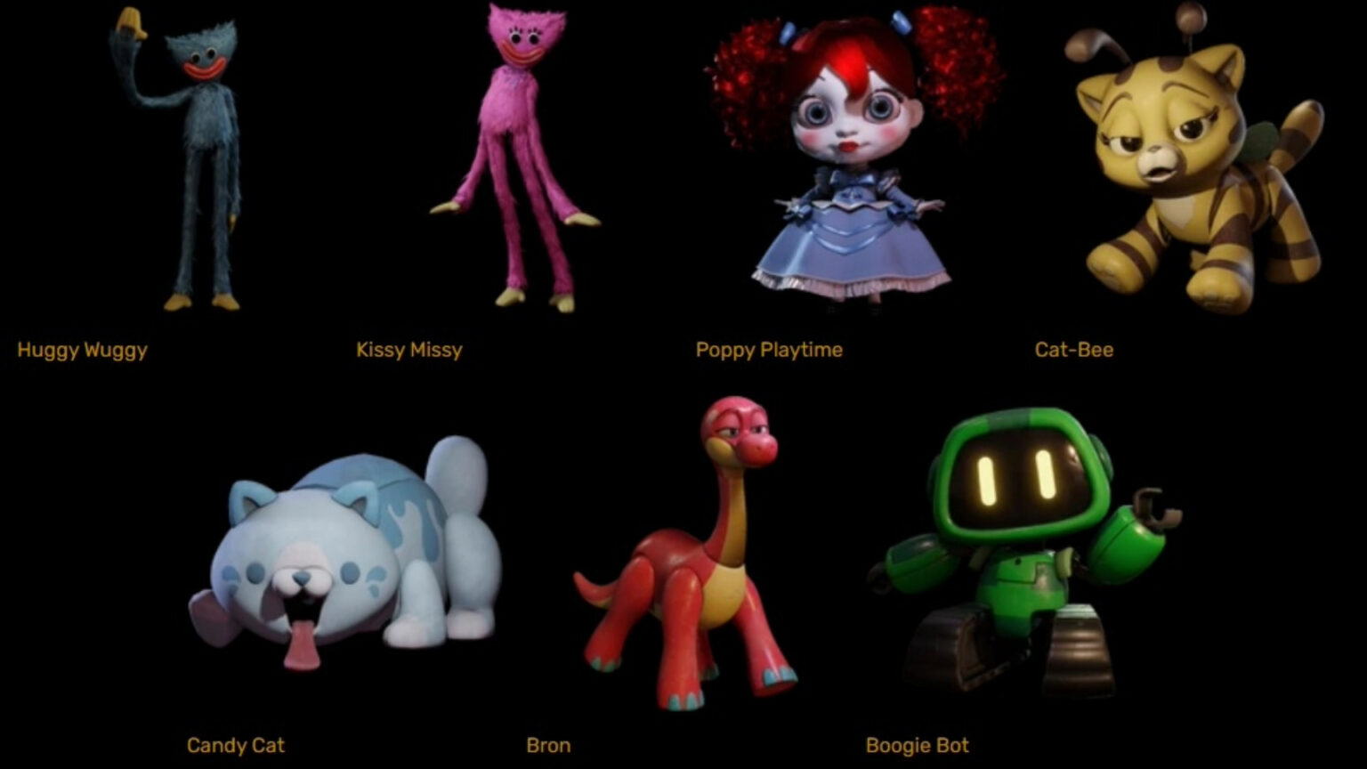 All Poppy Playtime Characters - Deltia's Gaming