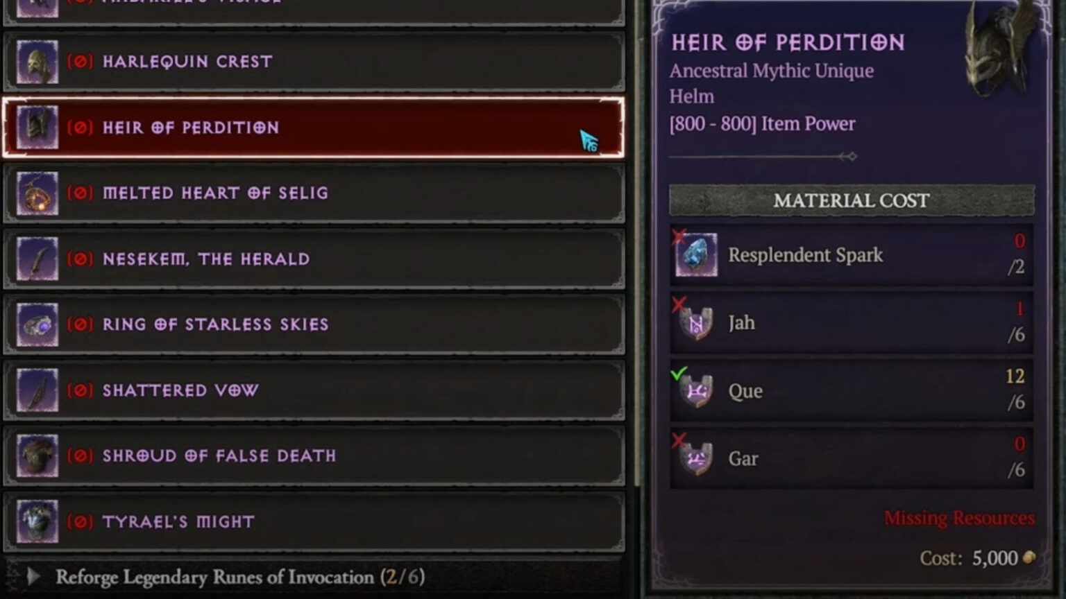 How To Get Heir of Perdition in Diablo 4 - Deltia's Gaming