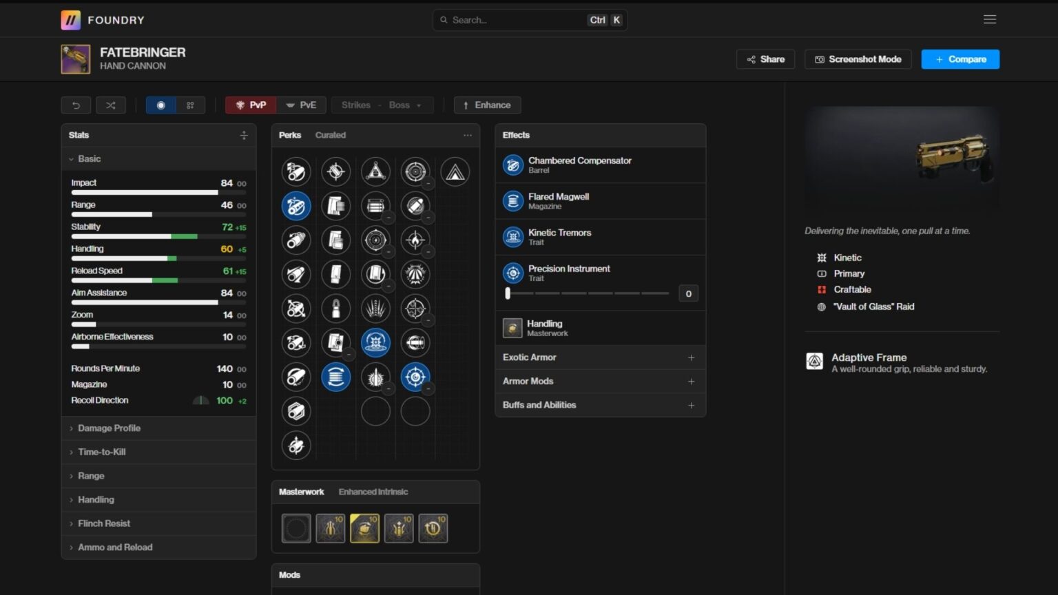 Destiny 2 Fatebringer: How To Get and PvE & PvP God Roll Guide - Deltia ...
