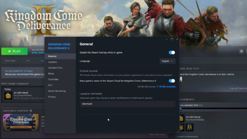 Kingdom Come Deliverance 2 Cheats Guide - Deltia's Gaming