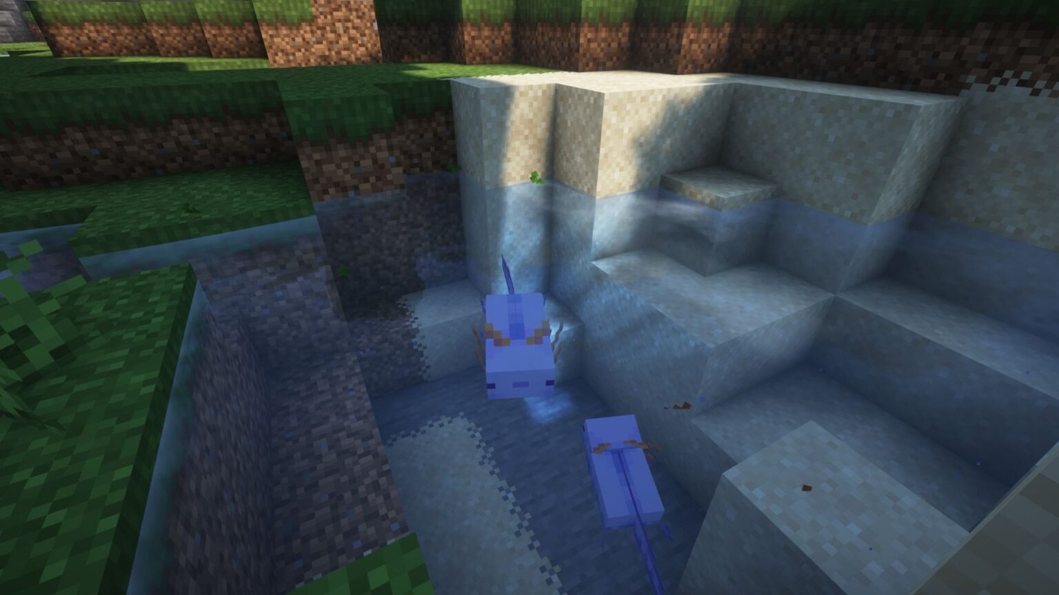 How To Summon Blue Axolotl in All Minecraft Versions - Deltia's Gaming