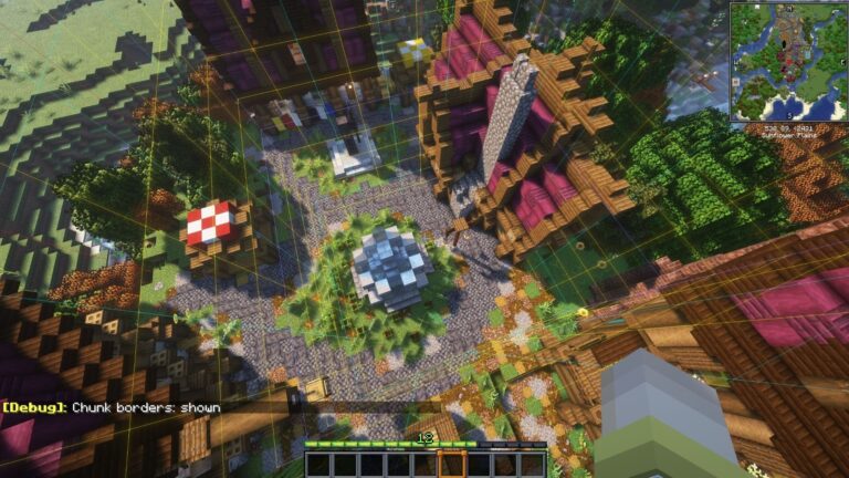 How To See Chunks in Minecraft - Deltia's Gaming