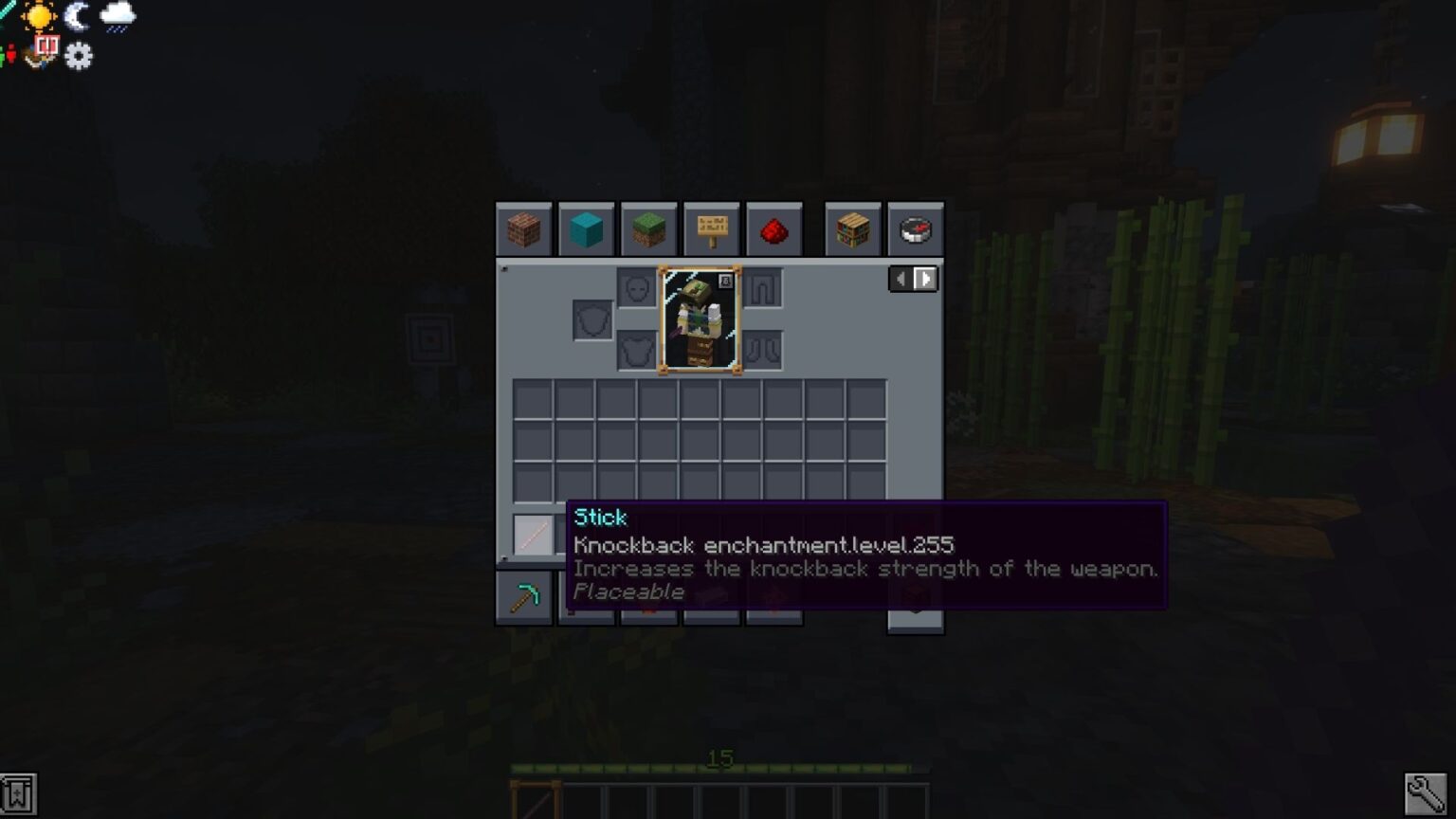 How To Get the Knockback 1,000 Stick in Minecraft? - Deltia's Gaming