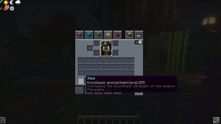 How To Get the Knockback 1,000 Stick in Minecraft? - Deltia's Gaming