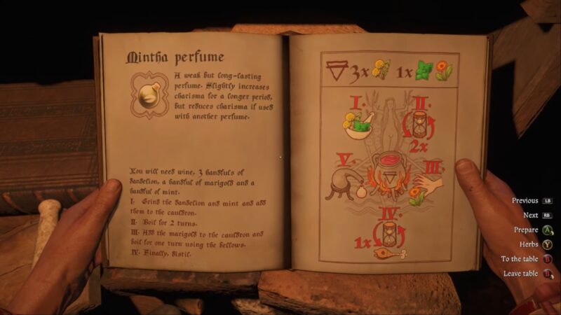 How To Craft the Mintha Perfume in Kingdom Come Deliverance 2? - Deltia ...