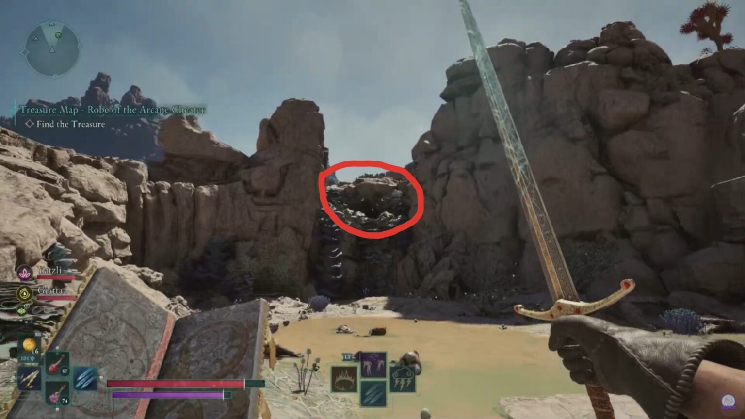 Avowed: Robe of the Arcane Cheater Treasure Map Location Guide - Deltia ...