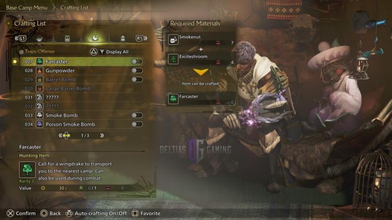 Monster Hunter Wilds: How To Craft All Potions - Deltia's Gaming