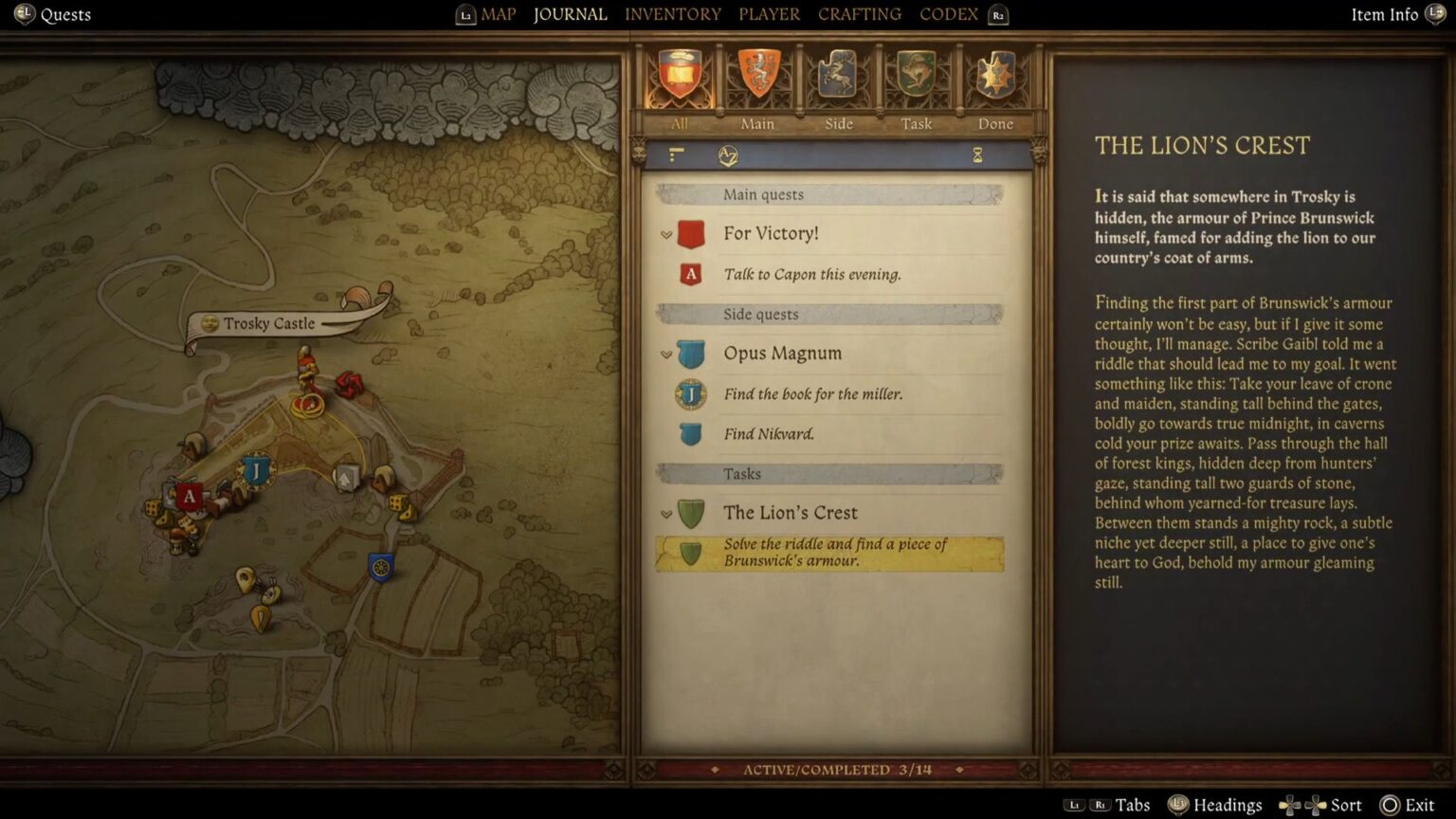 Kingdom Come Deliverance 2: The Lion's Crest Quest Guide - Deltia's Gaming