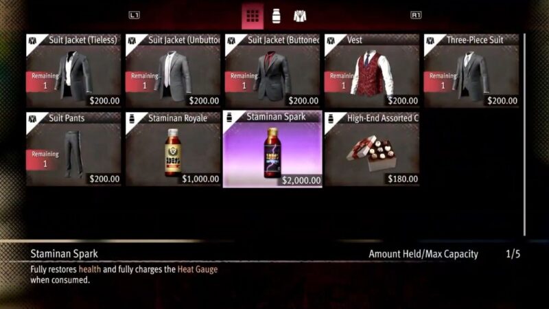 How To Get a Staminan Spark In Like a Dragon: Pirate Yakuza in Hawaii ...