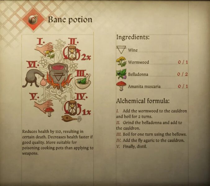 All Potions in Kingdom Come Deliverance 2 Listed - Deltia's Gaming