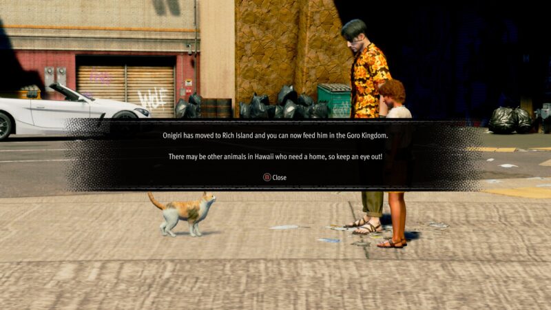 Like a Dragon: Pirate Yakuza in Hawaii The Kitten in District Five ...
