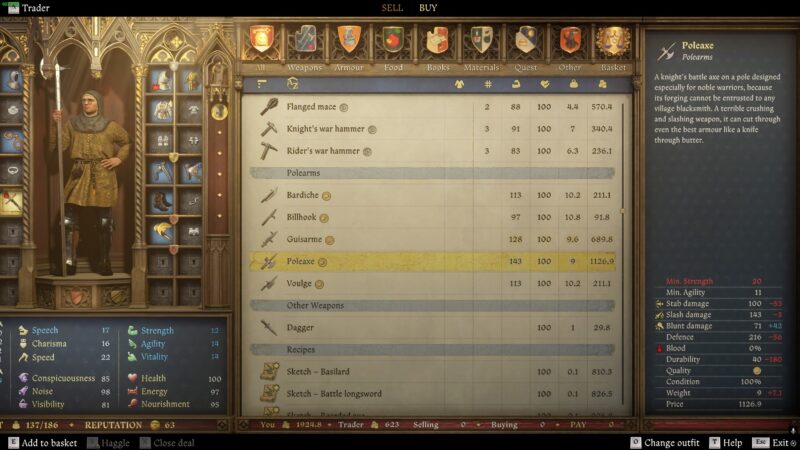 Best Polearm Build in Kingdom Come Deliverance 2 - Deltia's Gaming