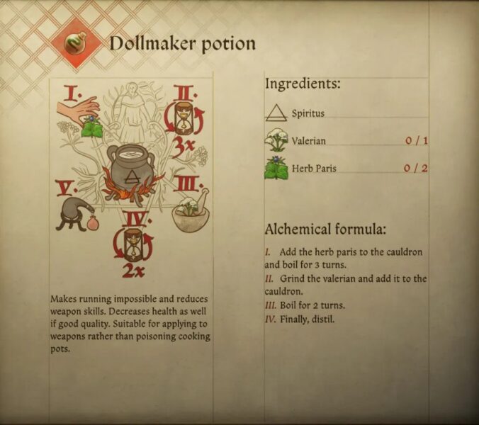 All Potions in Kingdom Come Deliverance 2 Listed - Deltia's Gaming