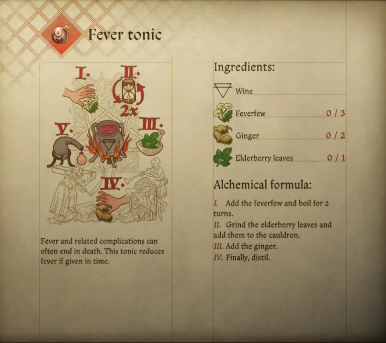 All Potions in Kingdom Come Deliverance 2 Listed - Deltia's Gaming