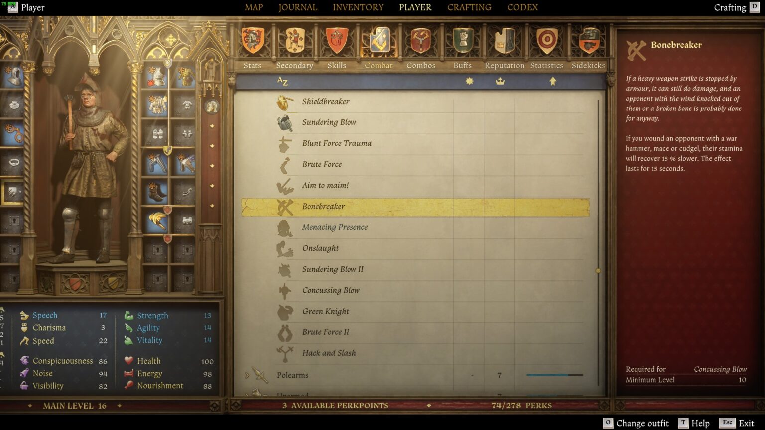 Best Heavy Weapons Build in Kingdom Come Deliverance 2 - Deltia's Gaming