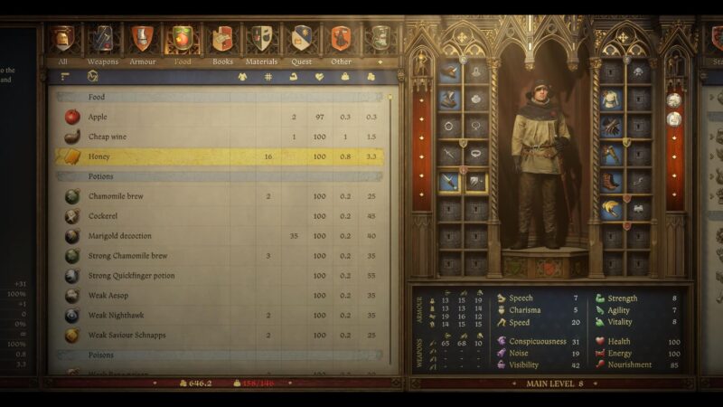 10 Best Food in Kingdom Come Deliverance 2 Ranked - Deltia's Gaming