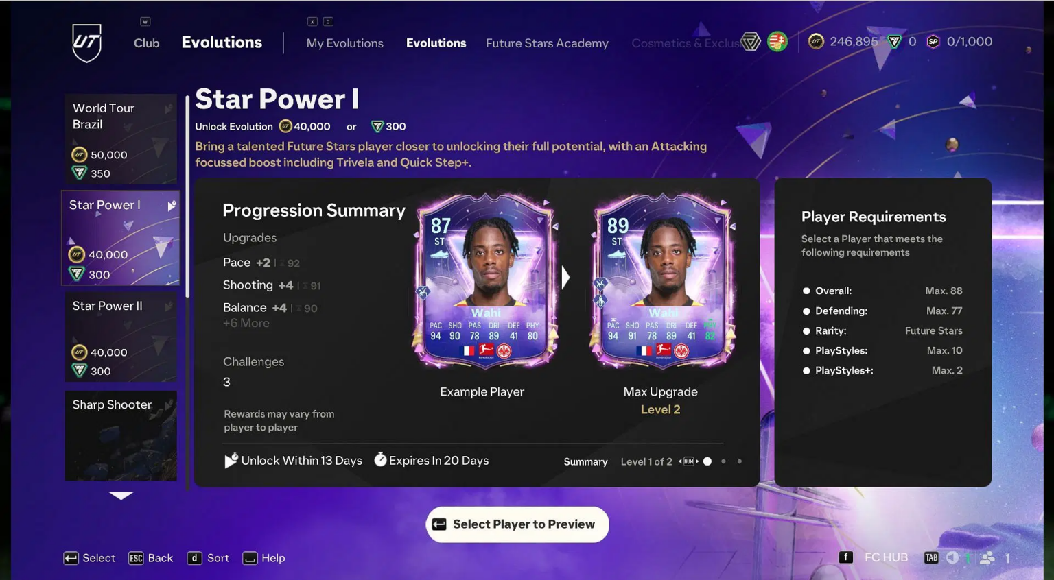 Star Power Evolutions Guide for EAFC 25: All You Need To Know